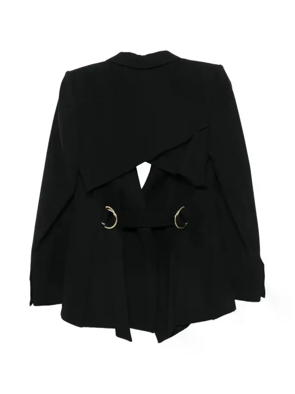 SIMONA CORSELLINI Cut-out Double-breasted Jacket