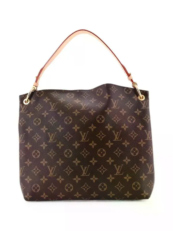 LOUIS VUITTON Graceful Handbag Monogram Canvas Pm Hobo Bag