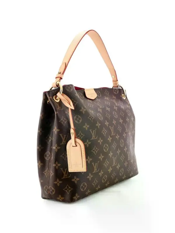 LOUIS VUITTON Graceful Handbag Monogram Canvas Pm Hobo Bag