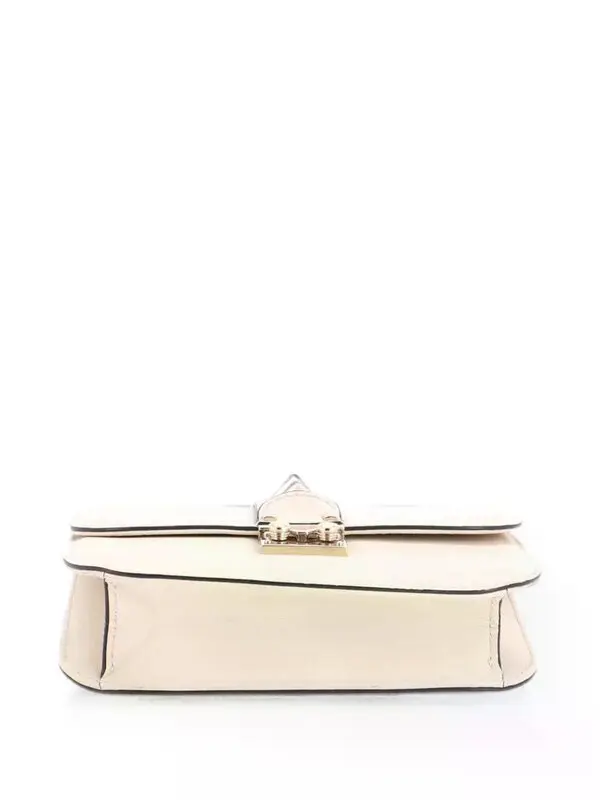 Valentino Garavani Glam Lock Leather Small Shoulder Bag