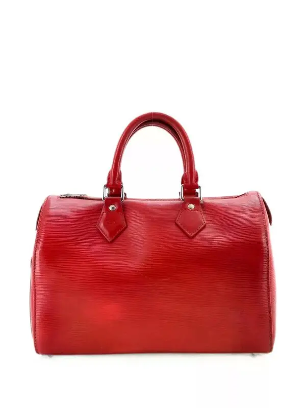 LOUIS VUITTON Speedy Handbag Epi Leather 25 Satchel