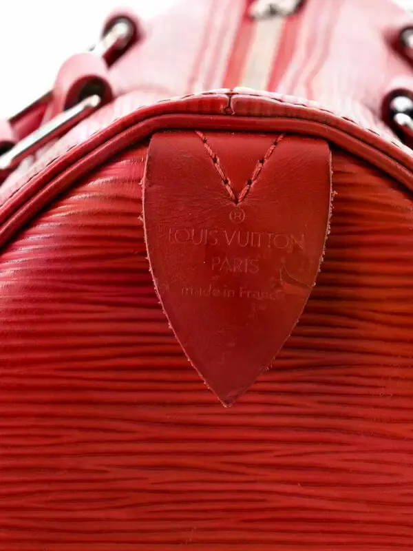 LOUIS VUITTON Speedy Handbag Epi Leather 25 Satchel