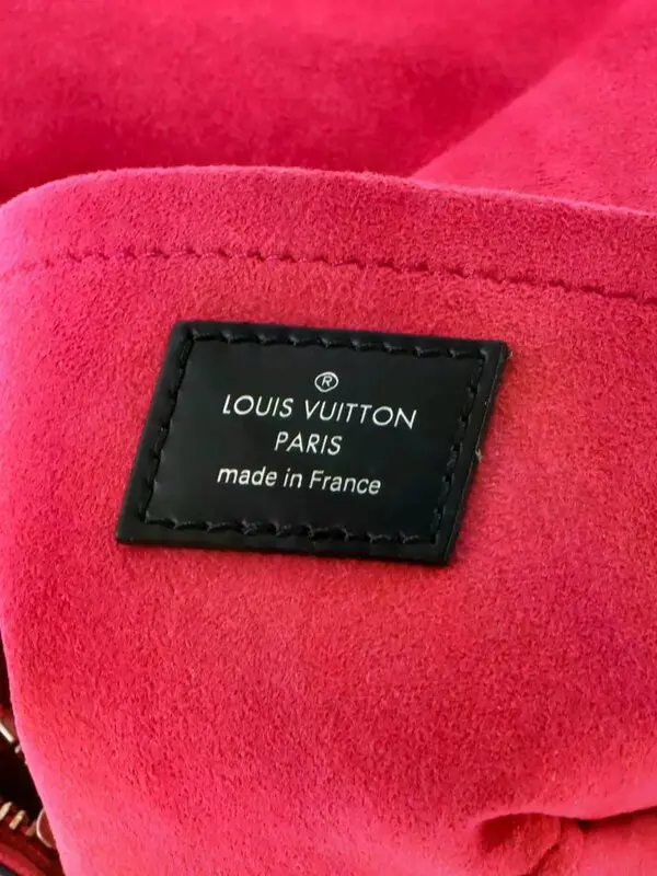 LOUIS VUITTON Cluny Top Handle Bag Epi Leather Mini Satchel - Black