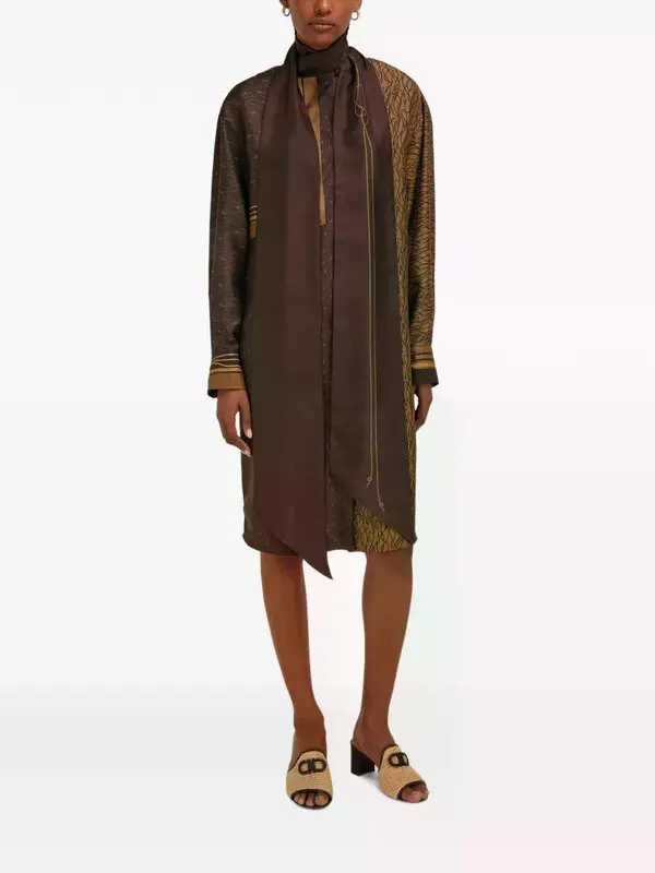 FERRAGAMO Silk Chemisier