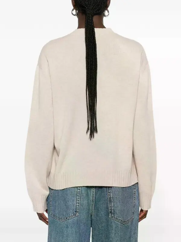 Fabiana Filippi V-neck Ribbed Trim Sweater