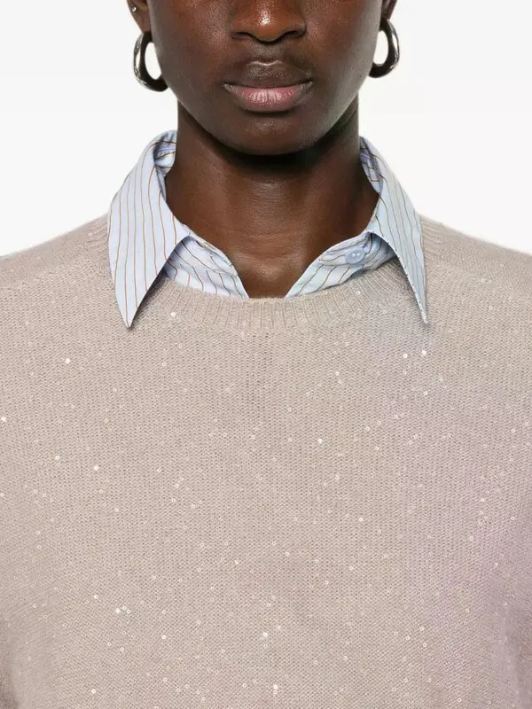 Fabiana Filippi Sequin-embellished Sweater