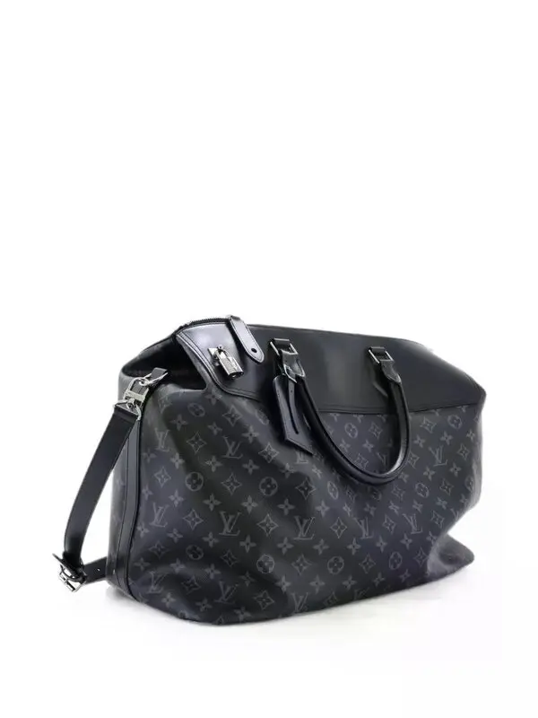 LOUIS VUITTON Greenwich Nm Handbag Monogram Eclipse Canvas Travel Bag