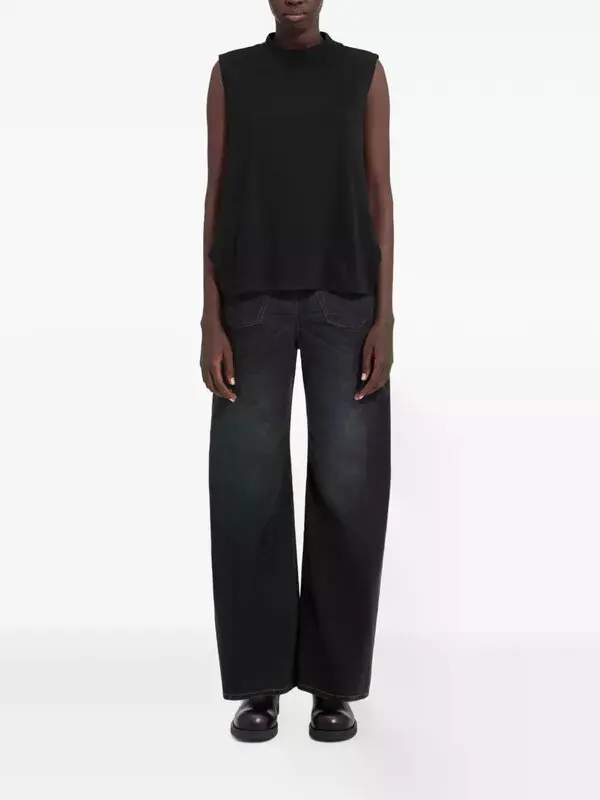 MAISON MARGIELA Cotton Jersey Sleeveless Top