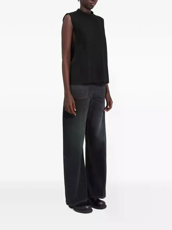 MAISON MARGIELA Cotton Jersey Sleeveless Top