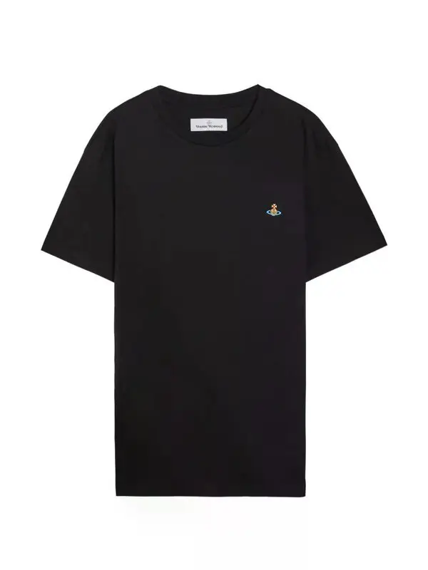VIVIENNE WESTWOOD Orb-embroidered T-shirt