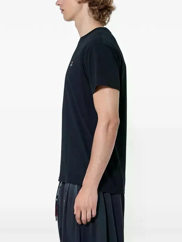 VIVIENNE WESTWOOD Orb-embroidered T-shirt - Black