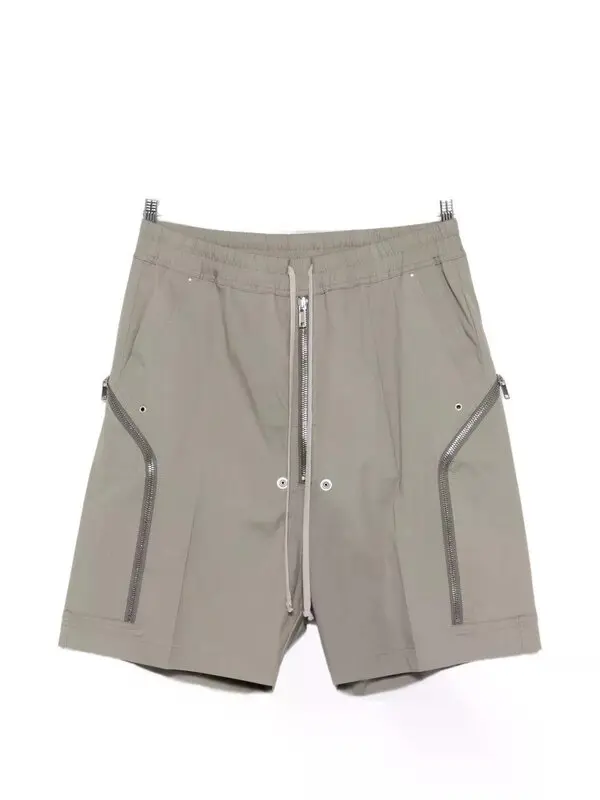 Rick Owens Heizer Drawstring Zip-detail Shorts