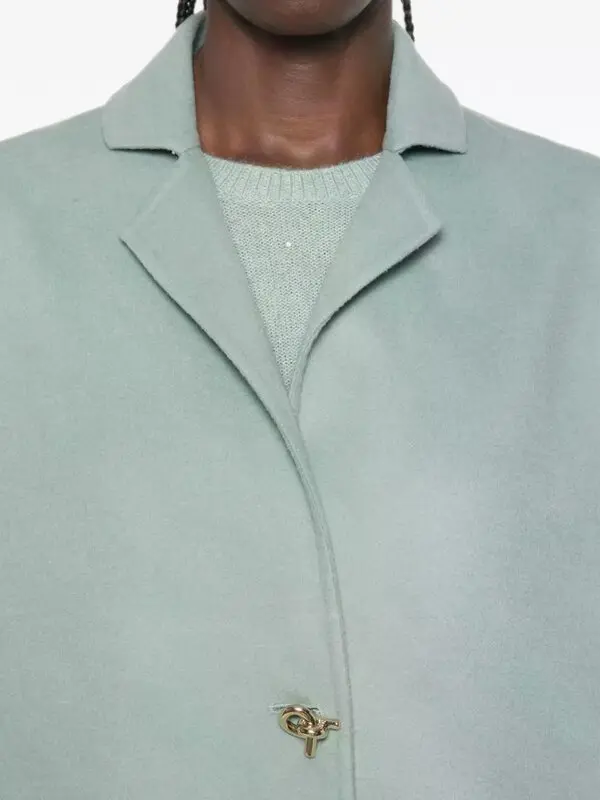 Fabiana Filippi Knot-detail Single-breasted Coat