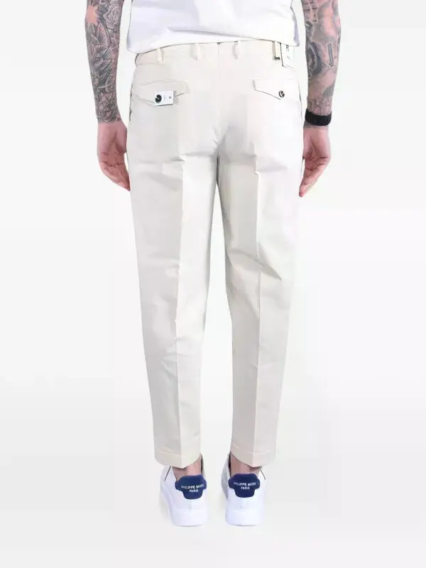 PT TORINO Pleated Carrot Trousers