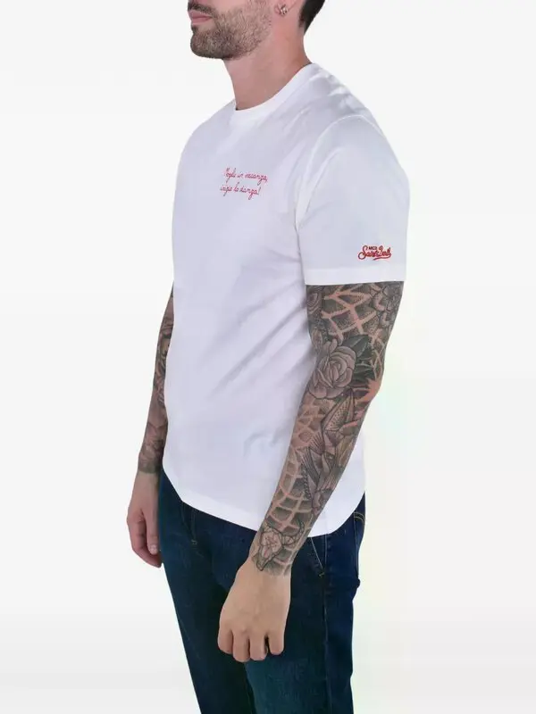 MC2 SAINT BARTH Arnott Embroidered T-shirt