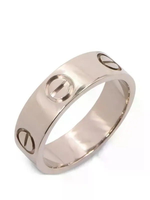 Cartier 18k White Gold Love Ring