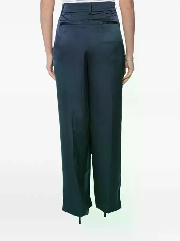 Michael Kors Satin Wide-leg Trousers