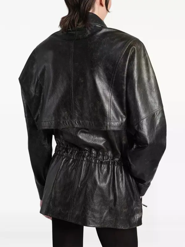 Magda Butrym Zip-up Cinched Jacket