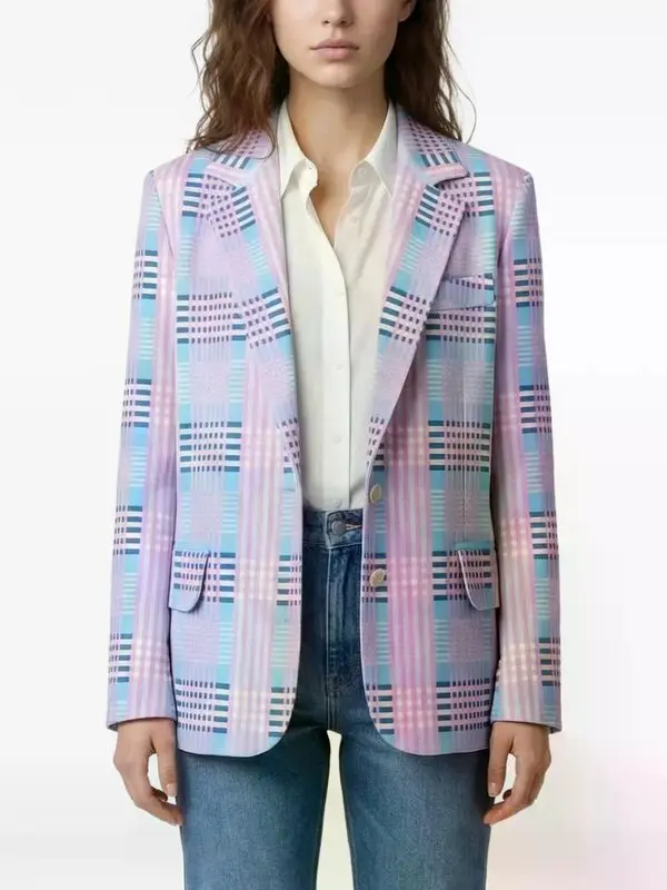 Marni Plaid-check Blazer