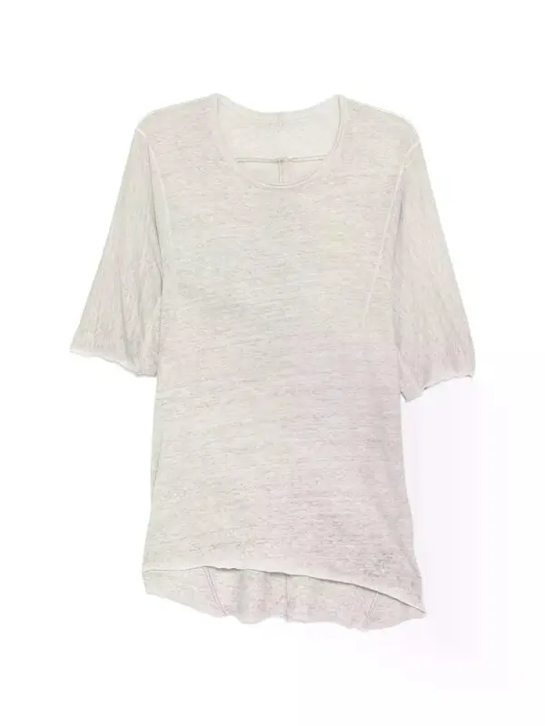 ISAAC SELLAM EXPERIENCE Raw-edge Short-sleeve T-shirt