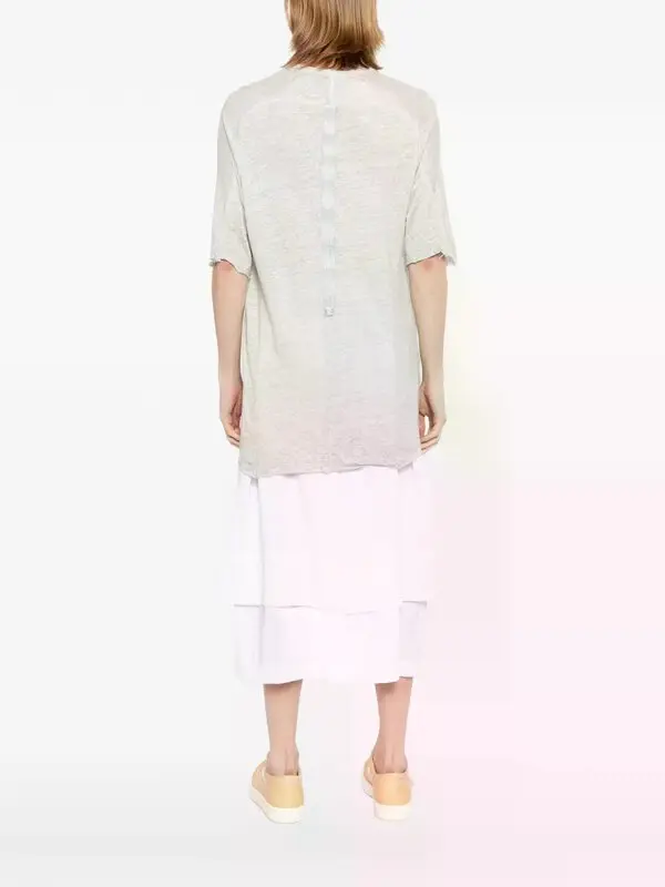 ISAAC SELLAM EXPERIENCE Raw-edge Short-sleeve T-shirt