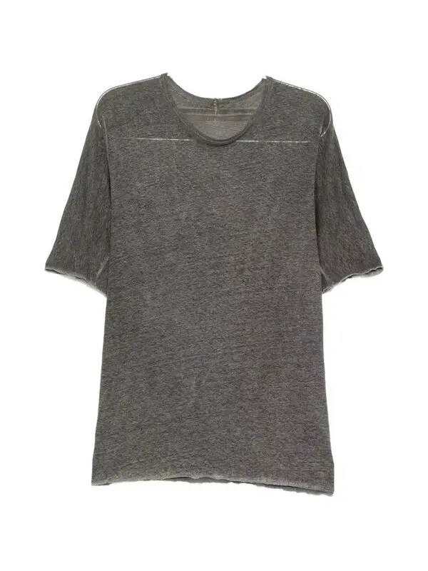 ISAAC SELLAM EXPERIENCE Raw-edge Short-sleeve T-shirt