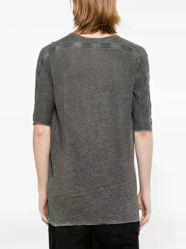 ISAAC SELLAM EXPERIENCE Raw-edge Short-sleeve T-shirt