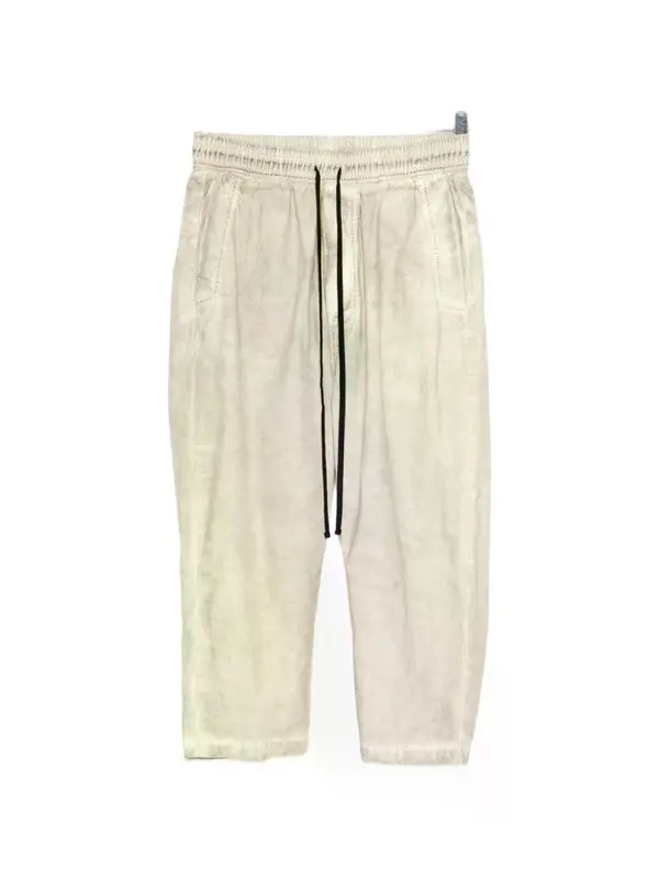 THOM KROM Drawstring-waist Cropped Trousers