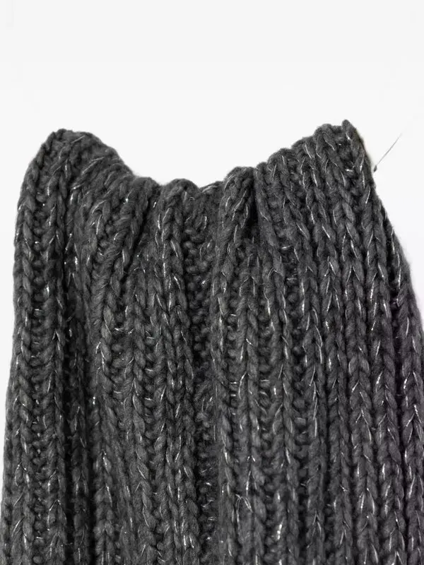 SILVIAN HEACH Metallic-knit Scarf