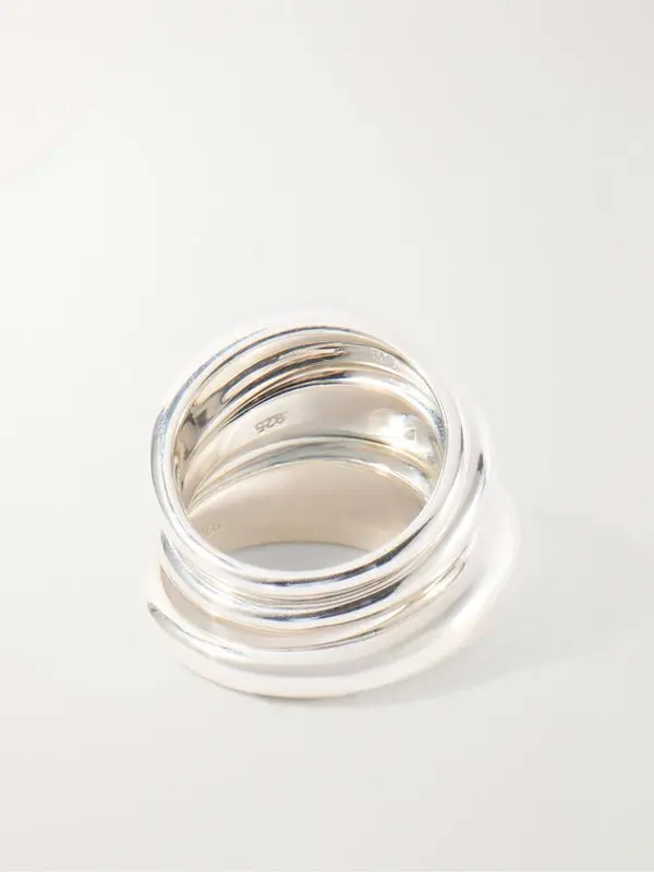 SOPHIE BUHAI Set Of Three Sterling Rings