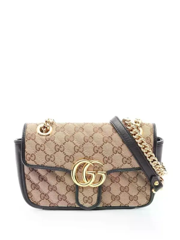 Gucci 2010s Marmont Gg-canvas Cross Body Bag