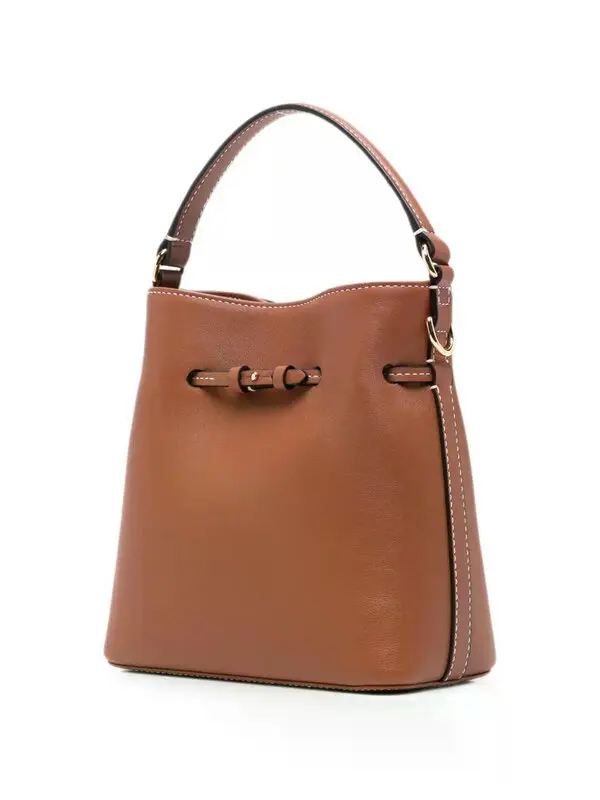 Strathberry Mini Corda Bucket Leather Tote Bag