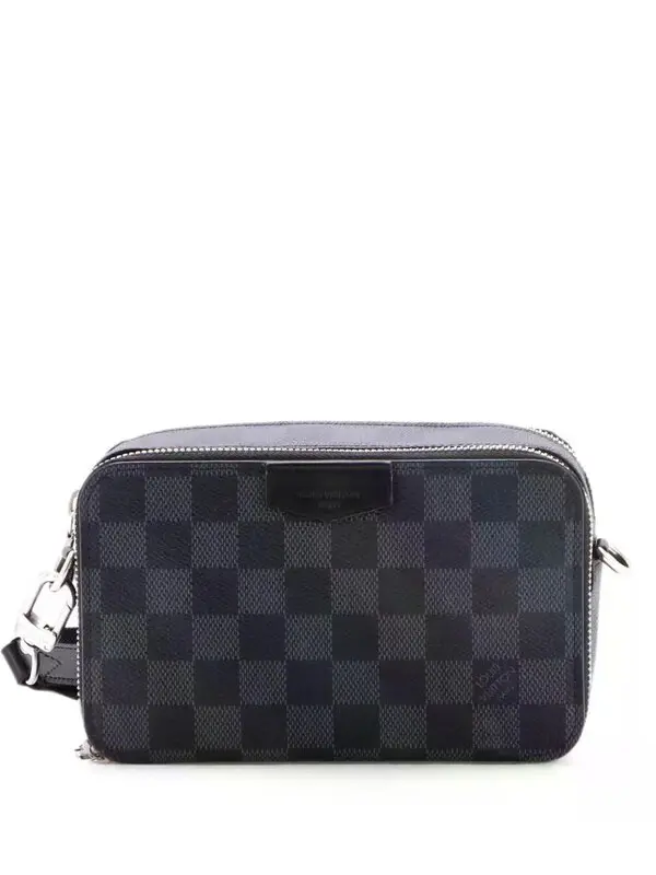 LOUIS VUITTON Alpha Wearable Wallet Damier Graphite Crossbody Bag
