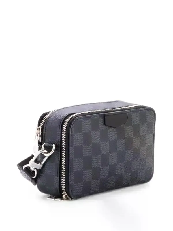 LOUIS VUITTON Alpha Wearable Wallet Damier Graphite Crossbody Bag