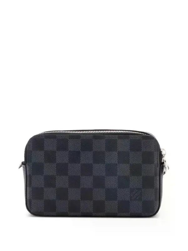 LOUIS VUITTON Alpha Wearable Wallet Damier Graphite Crossbody Bag - Black