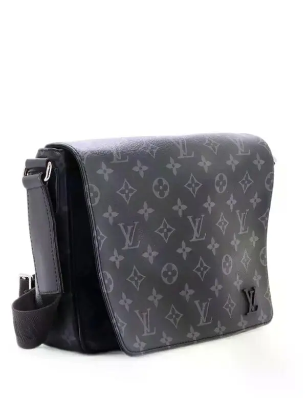 LOUIS VUITTON District Messenger Bag Monogram Eclipse Canvas Pm Crossbody Bag