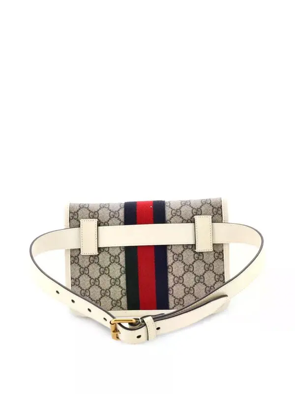 Gucci Ophidia Gg Coated Canvas Belt Bag