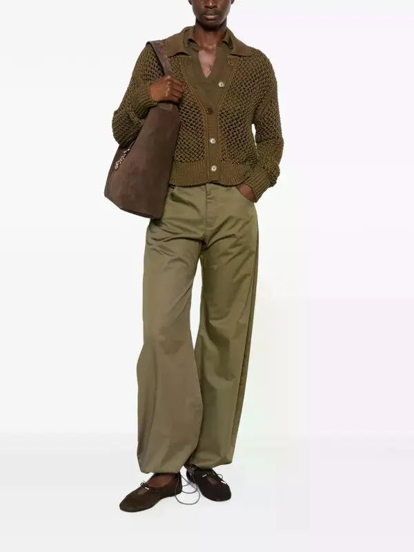 Max Mara Open-knit Cardigan