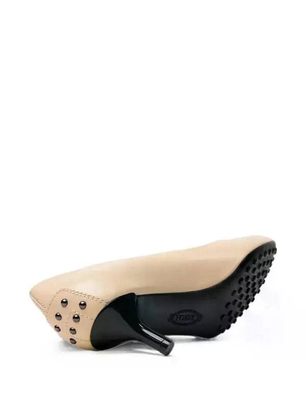 TOD'S Gommino-studded Kitten Heel Pumps