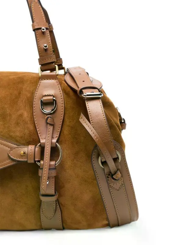 Isabel Marant Étoile Suede Holdall - Brown