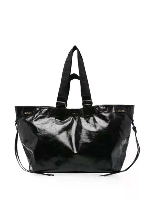 Isabel Marant Étoile Wardy Leather Tote Bag - Black