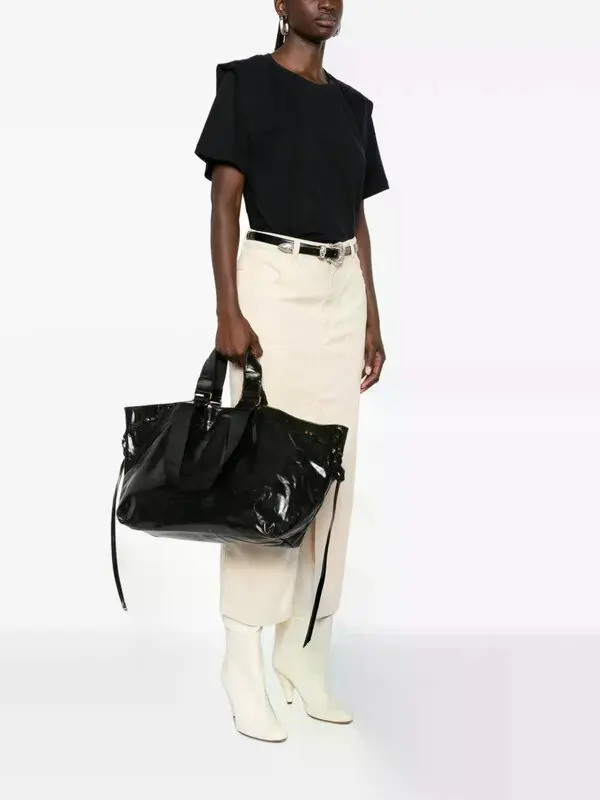 Isabel Marant Étoile Wardy Leather Tote Bag
