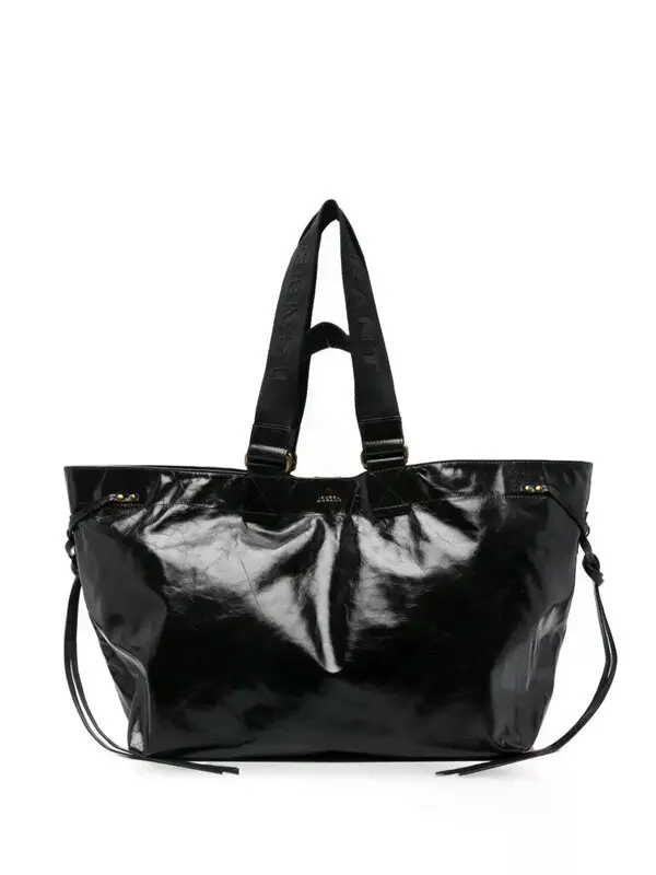 Isabel Marant Étoile Wardy Leather Tote Bag - Black