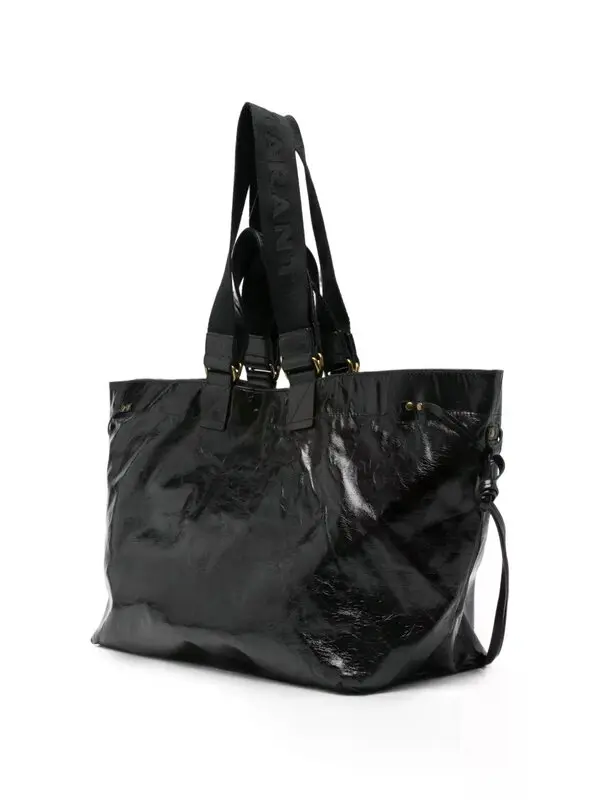 Isabel Marant Étoile Wardy Leather Tote Bag - Black