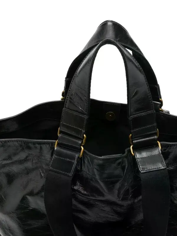 Isabel Marant Étoile Wardy Leather Tote Bag - Black