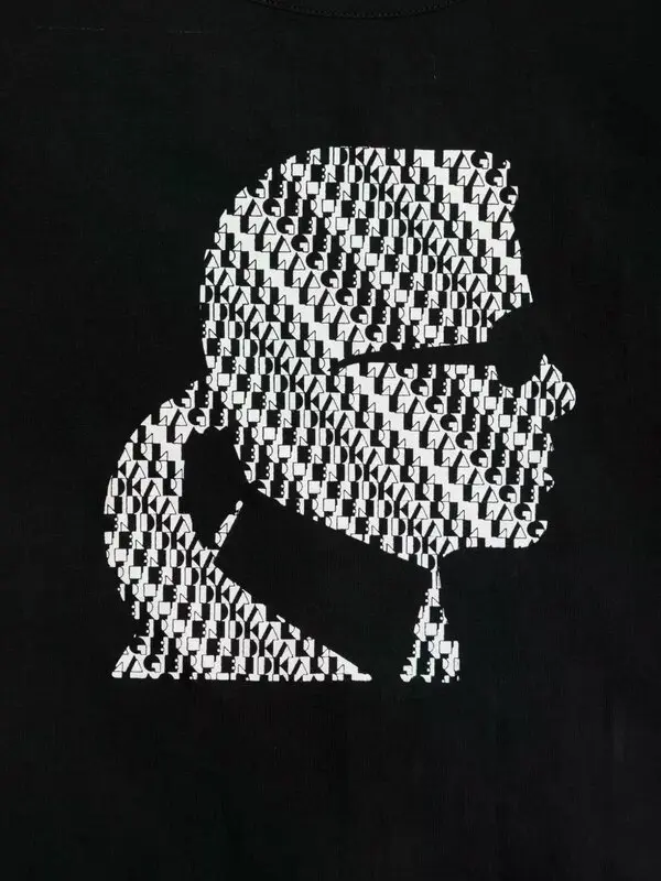 Karl Lagerfeld Profile-print T-shirt