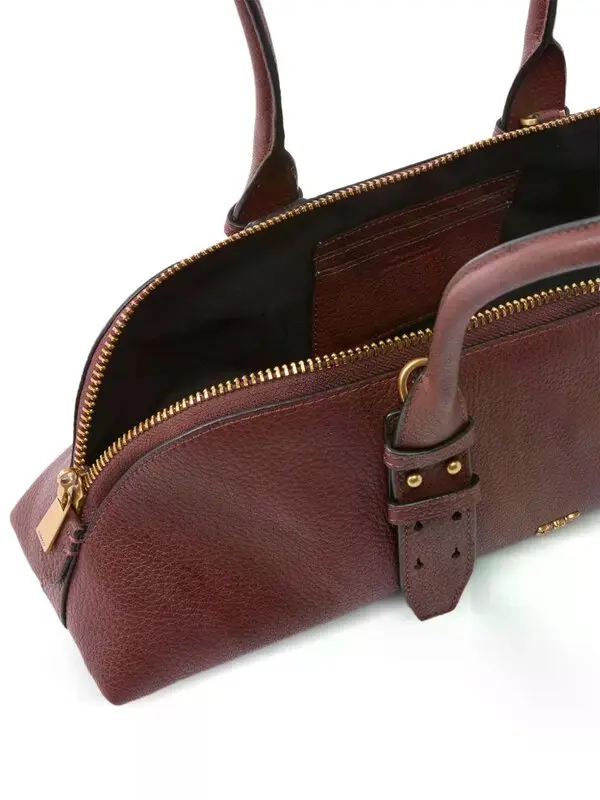Pinko Love Birds Leather Tote Bag