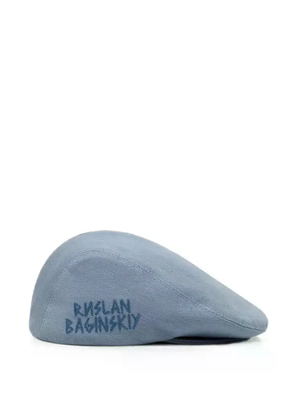 Ruslan Baginskiy Ivy Logo-embroidered Flat Cap
