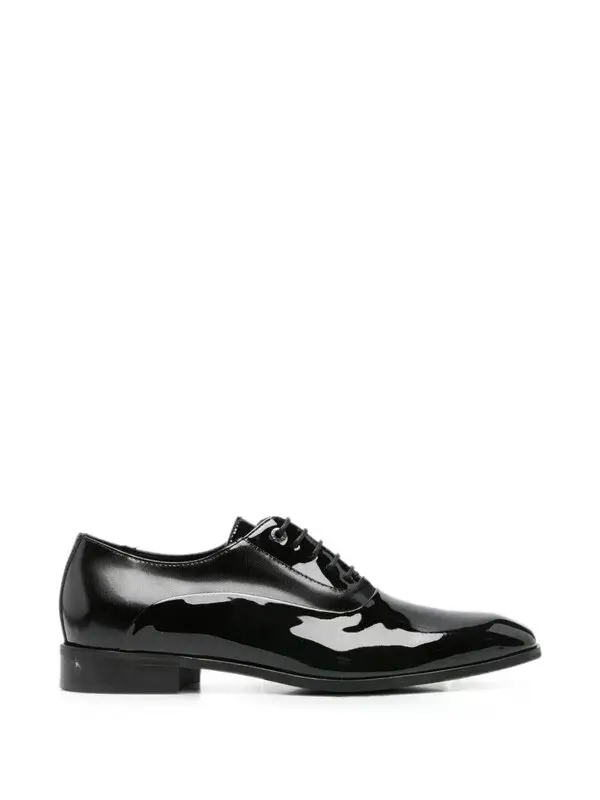 CARLO PIGNATELLI Lace-up Oxford Shoes - Black