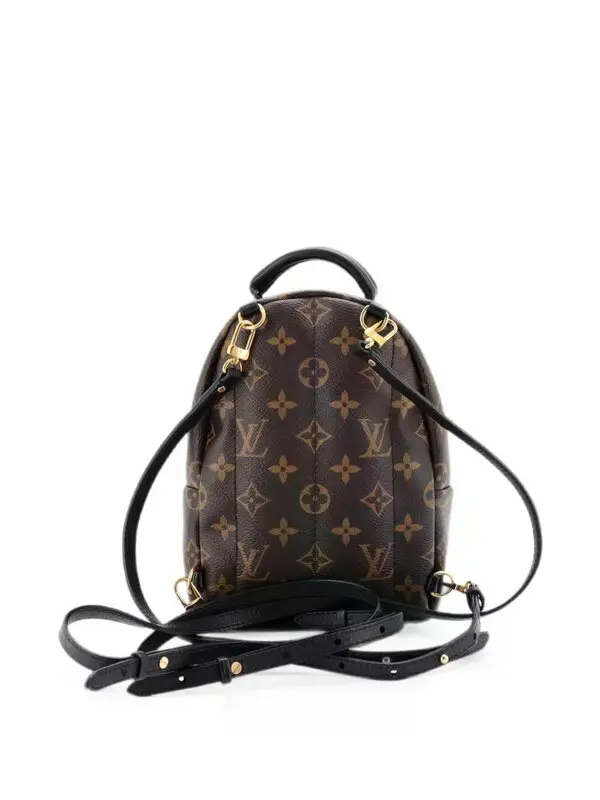 LOUIS VUITTON Palm Springs Monogram Canvas Mini Backpack